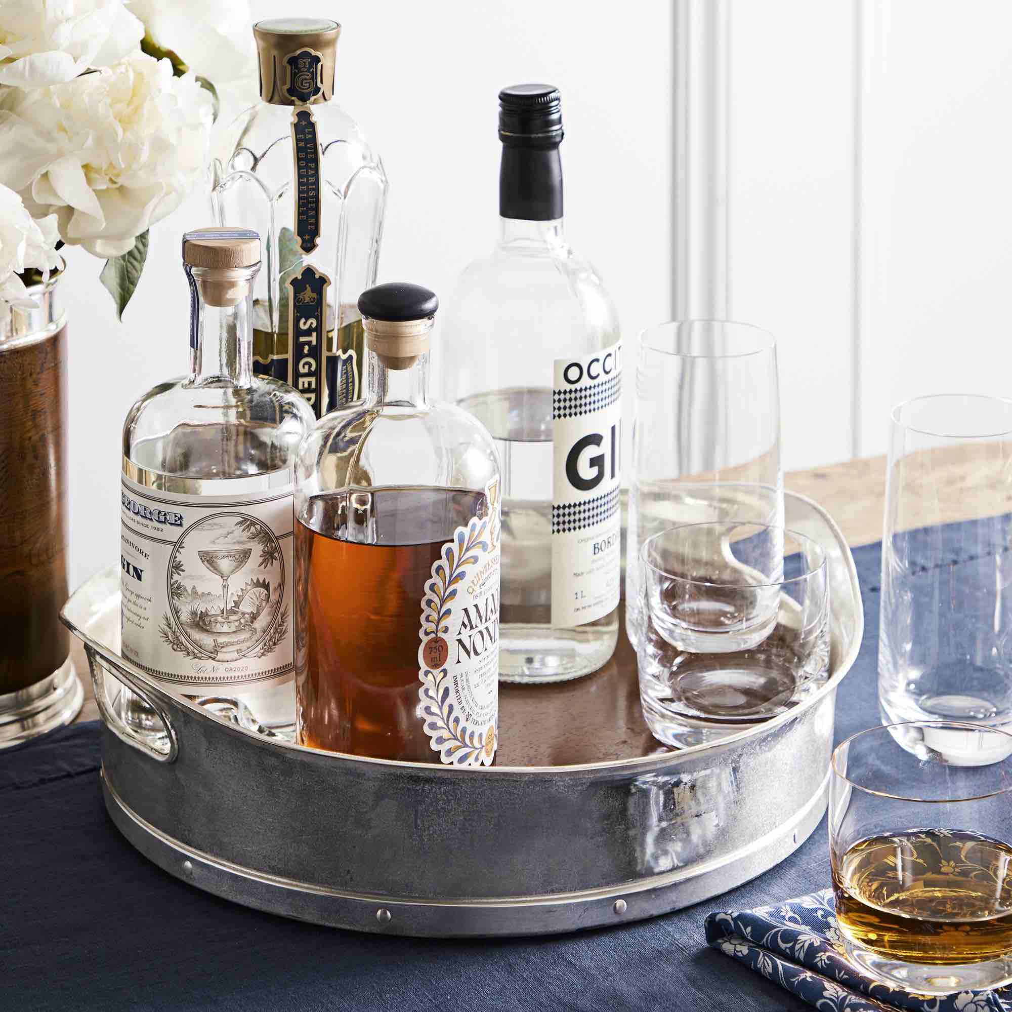 16 Stunning Bar Trays (That Look Better Than Bar Carts!) - ⌂ room salad